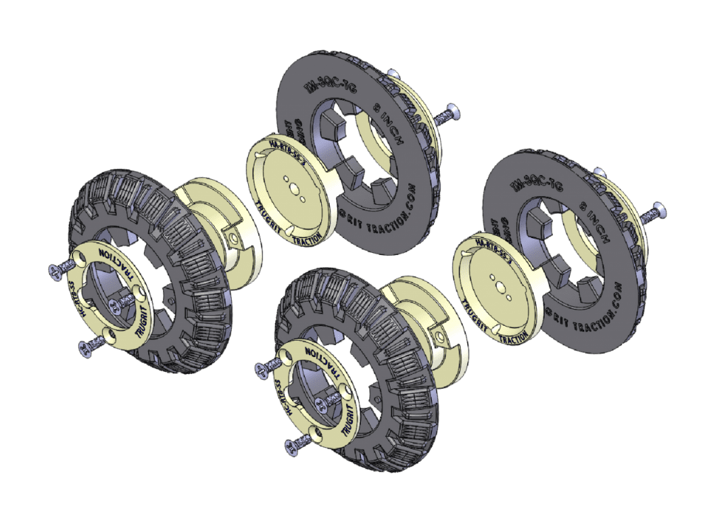 RST Transtar compatible TruGrit® Starter Kit for 8 Inch Pipe