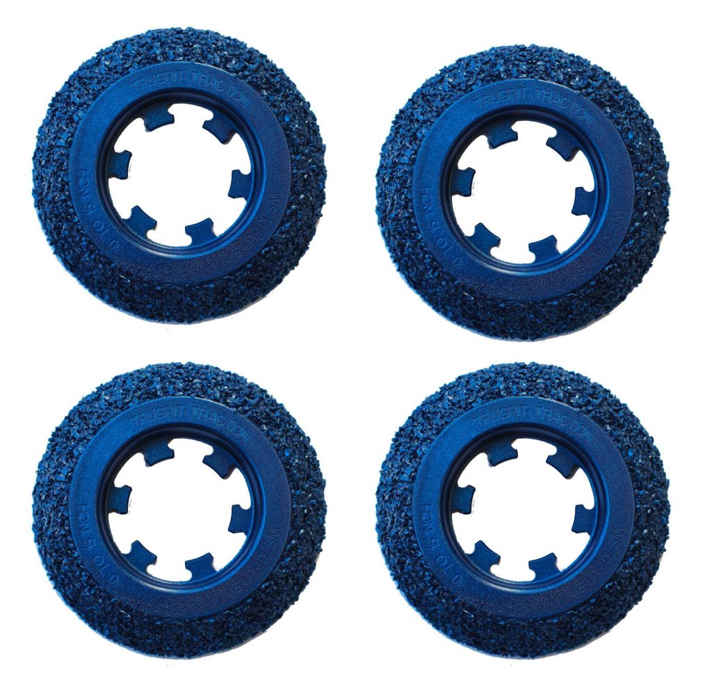 TruGrit Steel | 10-15 Inch Pipe | 4 Wheel Base Kit - TruGrit Traction